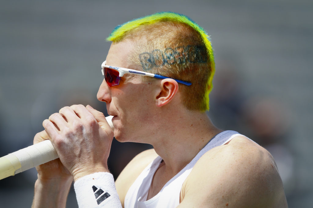 Boston on his mind: Former KU vaulter Jordan Scott honors victims ...